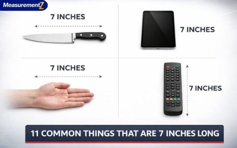 11 Common Things That Are 7 Inches Long - Measurementz