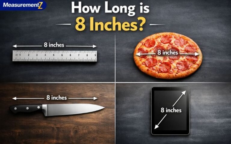 10 Common Things That Are 8 Inches Long - Measurementz